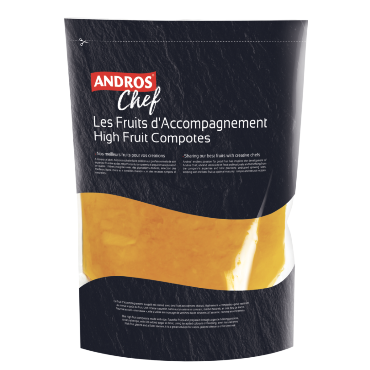 Frozen ANDROS High Fruit Compote Pineapple