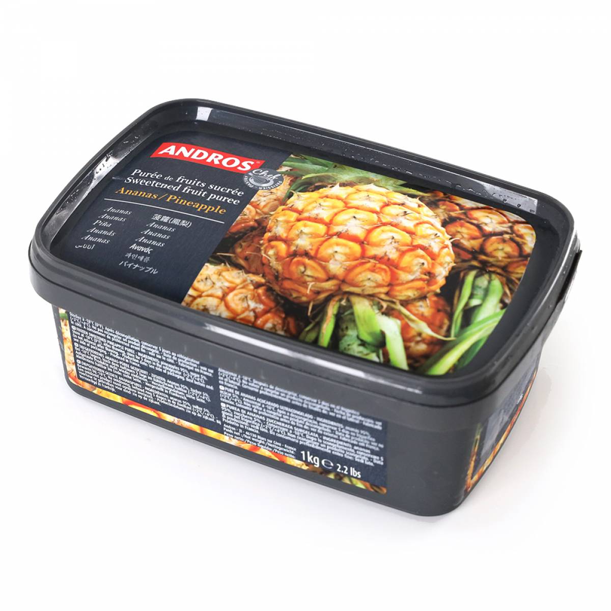 Andros Sweetened Puree Pineapple