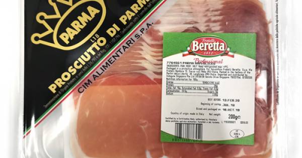 Beretta Parma Ham Sliced