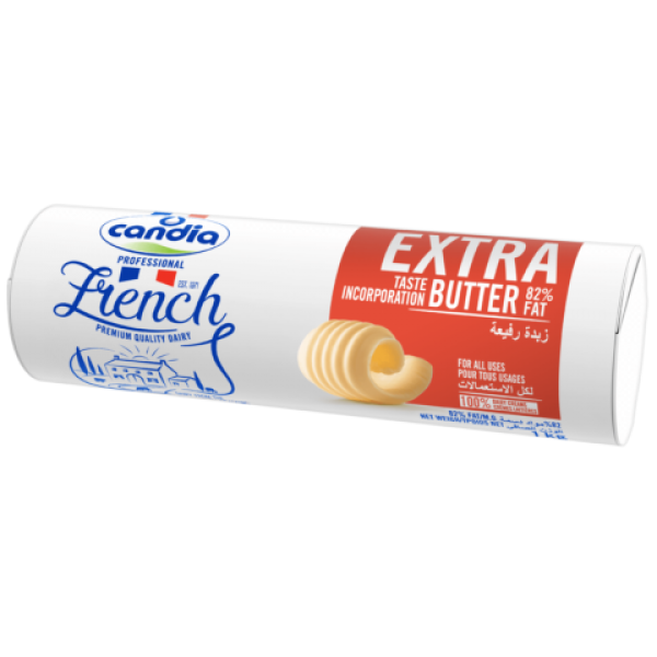 Candia Unsalted Butter Block 82% Fat (200g)