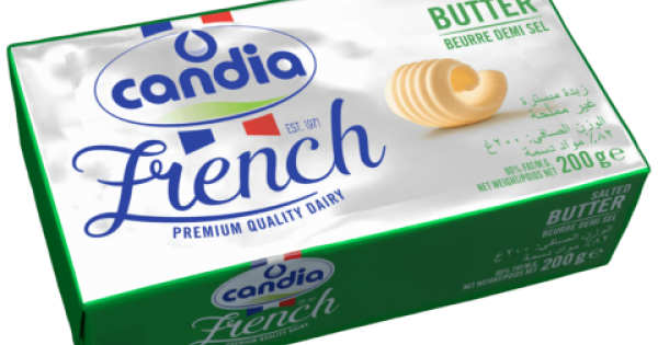 Candia Salted Butter Block 80% Fat (200g)