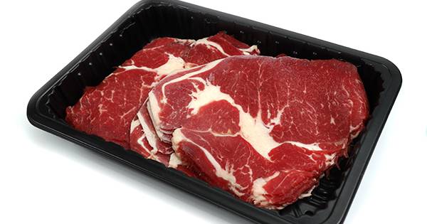Carne Meat Raw New Zealand Beef Chuck Roll Shabu Shabu 500g